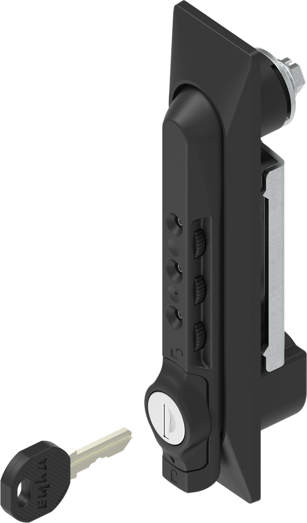 Swinghandle 1155 with combination lock and keyed EK 333, Polyamide GF ...