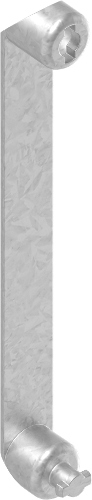 Extension for rod control, Zinc die zinc-plated; 2200-06