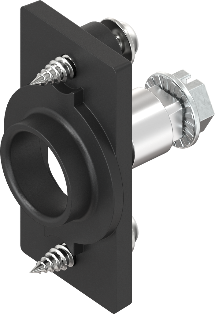 Adapter set for bearing bush, Polyamide GF black; 3000-U104-01 for Agent E