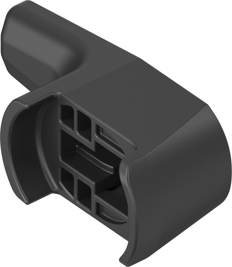 Snap-in cam H = 18 mm, Polyamide GF black; 1000-590 for Ts = 1.0 - 1.5 mm